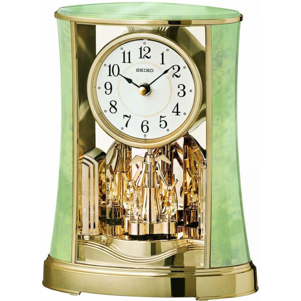 SEIKO Desk & Table Clock QXN229M - SWING WATCH Indonesia