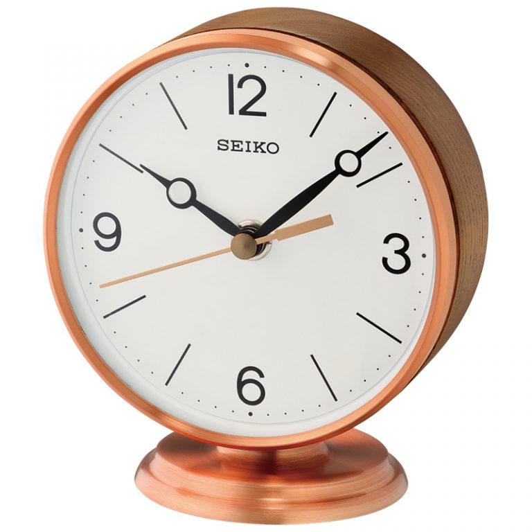 SEIKO Desk & Table Clock QXG150P - SWING WATCH Indonesia