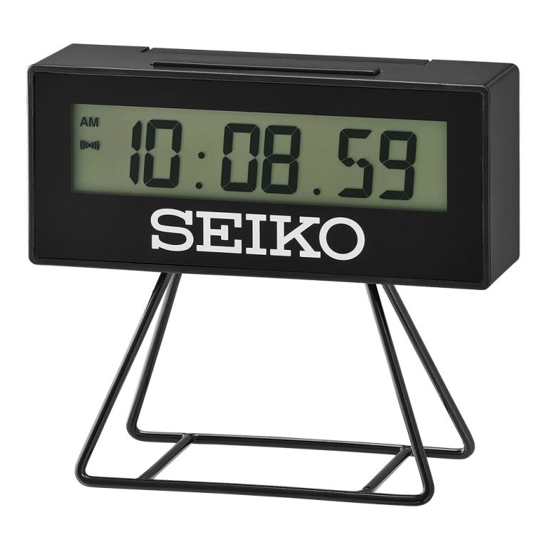 SEIKO Desk & Table Clock QHL092K - SWING WATCH Indonesia