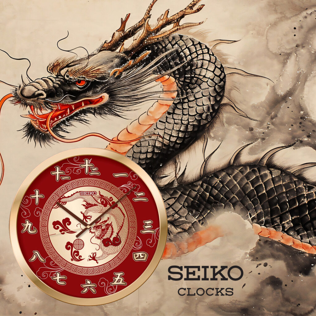 SEIKO Wall Clock QXA940F - SWING WATCH Indonesia